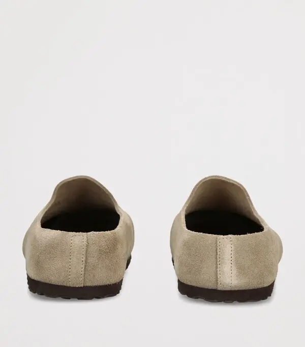 BIRKENSTOCK Suede Amsterdam Wrapped Clogs