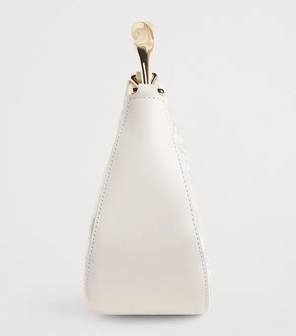Simkhai Mesh Embroidered Nixi Clutch Bag