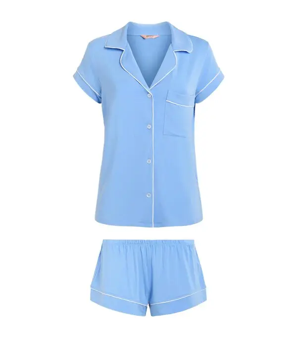 Eberjey Gisele Short Pyjama Set - Blue