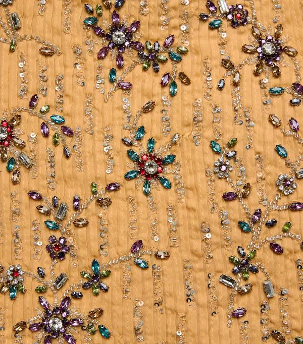 Alice + Olivia Embellished Linnea Mini Dress