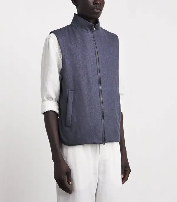 Herno Silk-cashmere Gilet
