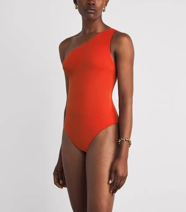 Matteau One-shoulder Maillot Swimsuit