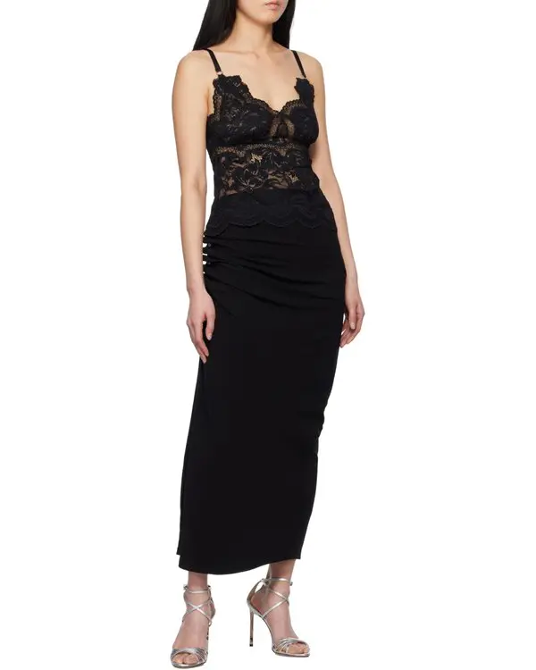 Rabanne Lace V-neck Tank Top