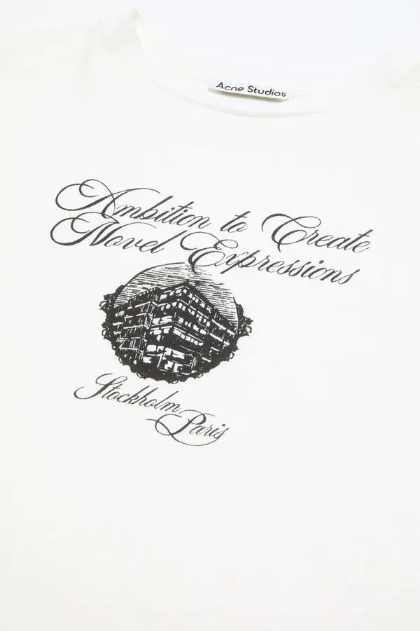 Acne Studios Graphic Print T-shirt