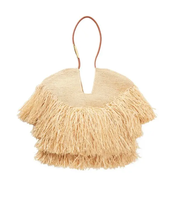 Zimmermann Handwoven Straw Bag