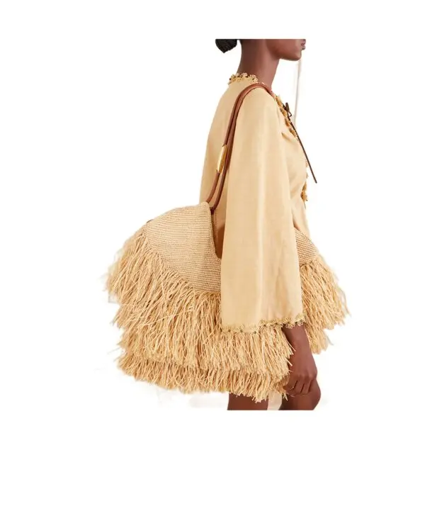 Zimmermann Handwoven Straw Bag