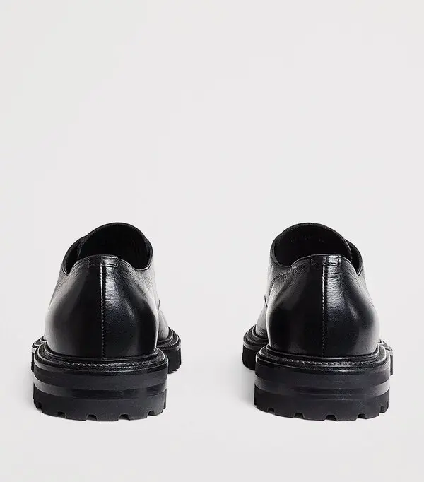 Giorgio Armani Leather Chunky Derby Shoes