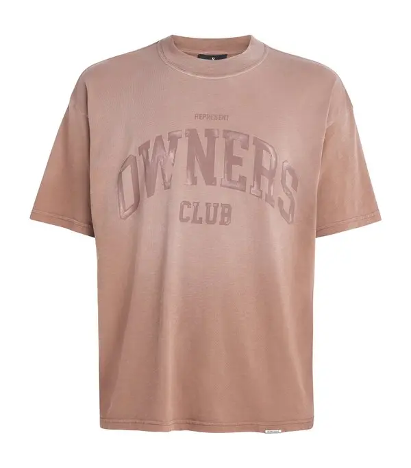 REPRESENT Owners Club Cotton T-shirt
