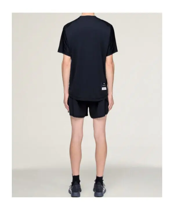 Y3 Logo Embellished Elasticated Shorts