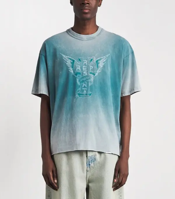 REPRESENT Cotton Westside T-shirt - Blue