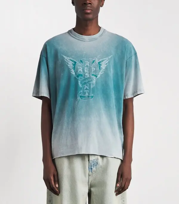 REPRESENT Cotton Westside T-shirt - Blue
