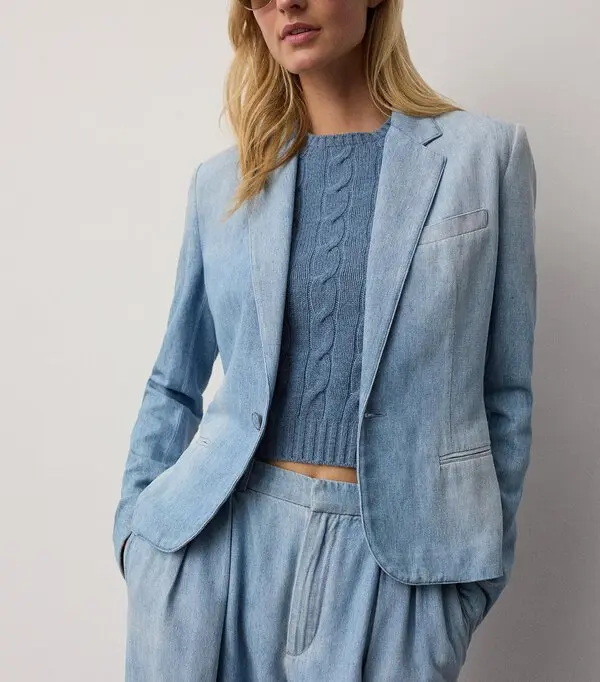 Ralph Lauren Lochlan Denim Blazer
