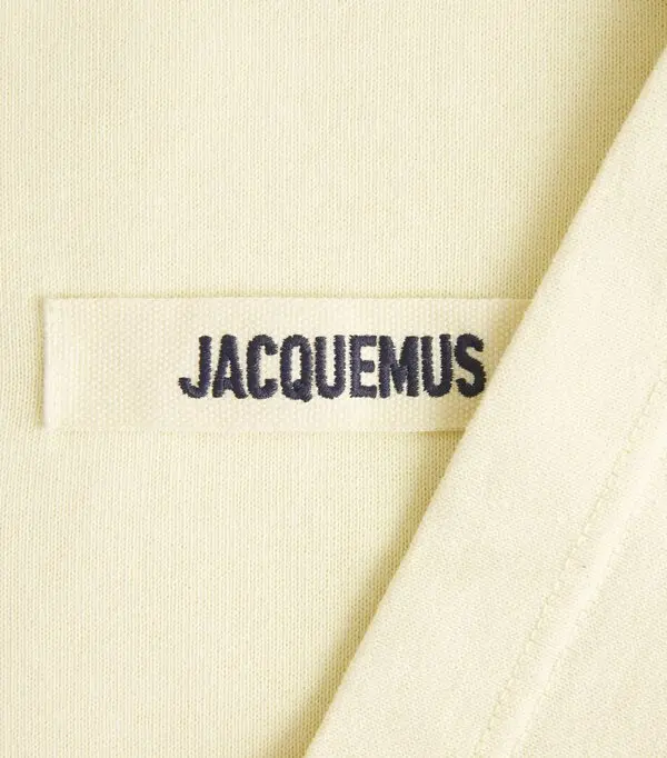 Jacquemus Grosgrain Logo T-shirt - Yellow