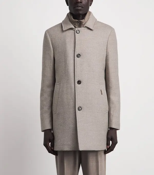 MOORER Virgin Wool Monferrato-lp Coat