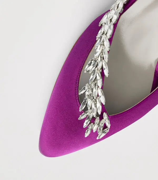 Balenciaga X Manolo Blahnik Embellished Slingback Heels 50