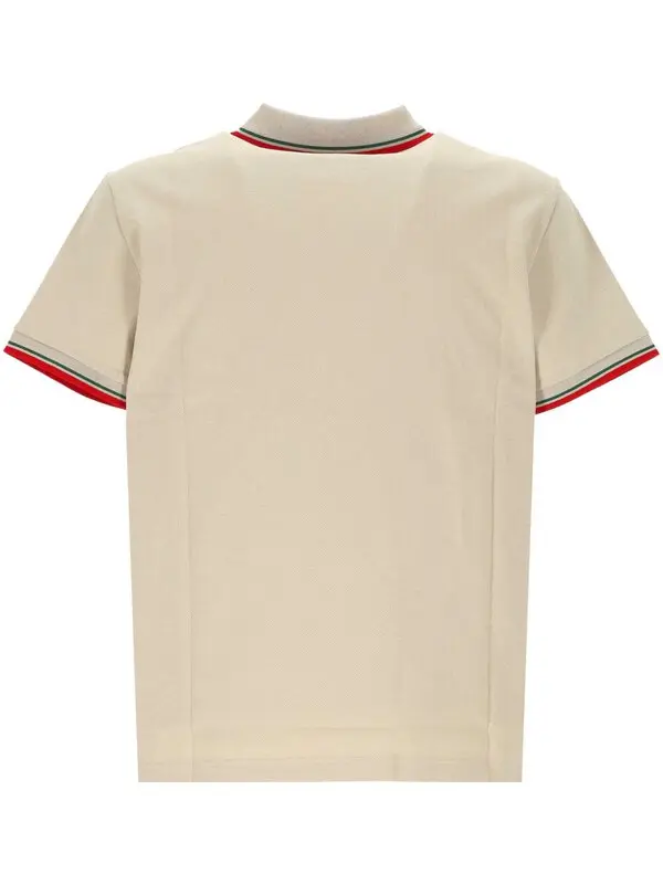 Gucci Logo Embroidered Short-sleeved Polo Shirt