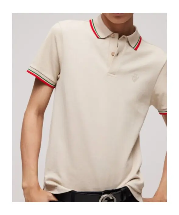 Gucci Logo Embroidered Short-sleeved Polo Shirt