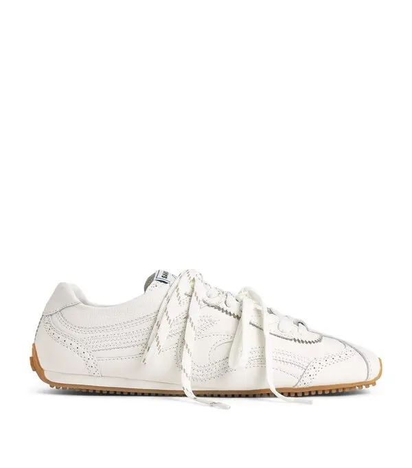 Sandro Leather Light Wave Sneakers
