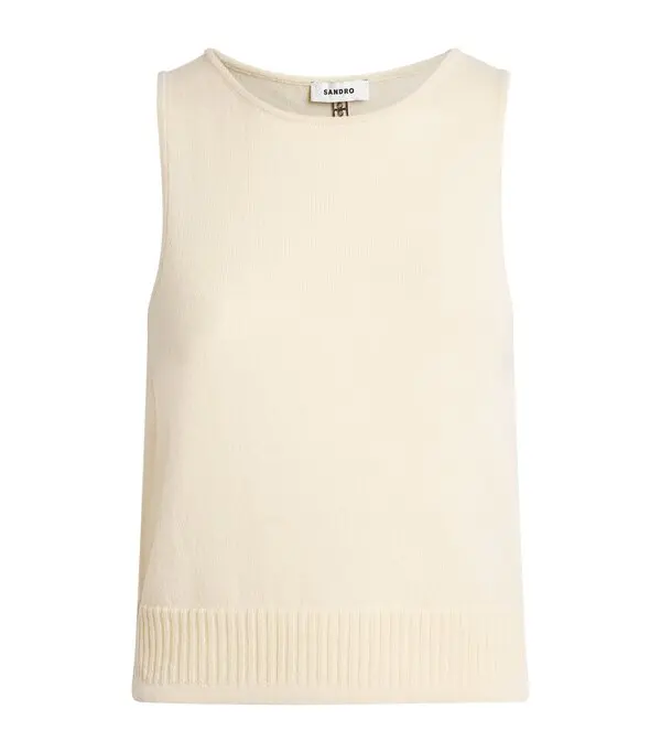Sandro Wool-cashmere Sweater Vest
