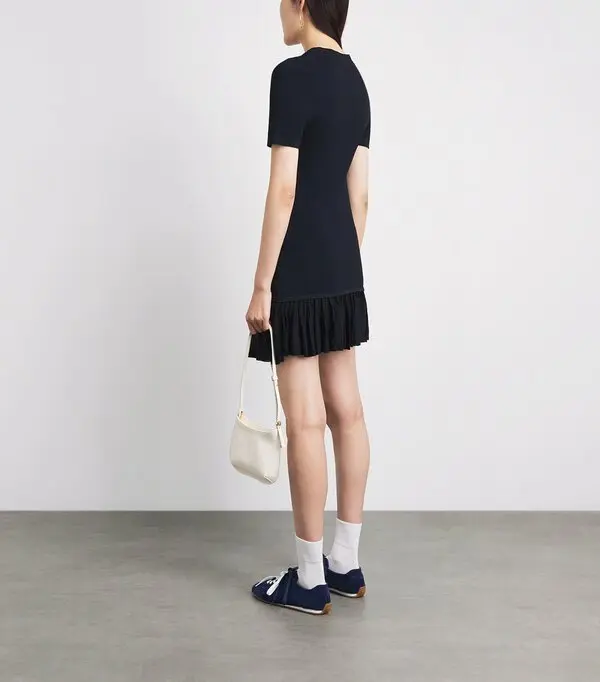 Sandro Ruffled Mini Dress