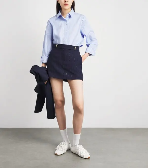 Sandro Sequinned Mini Skort