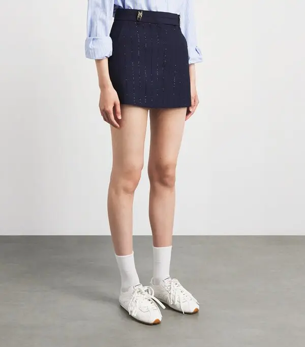 Sandro Sequinned Mini Skort