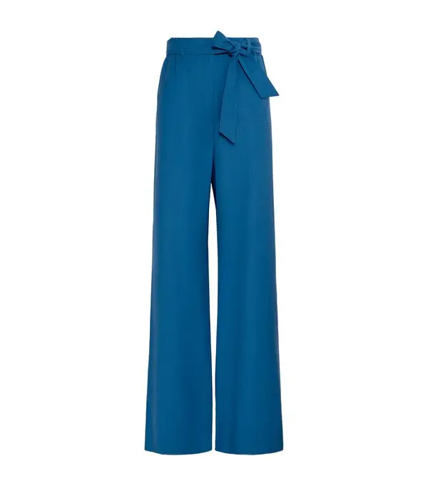 Max Mara Virgin Wool Wide-leg Trousers