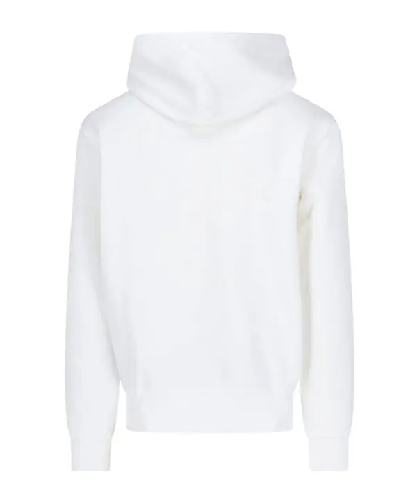 Polo Ralph Lauren Logo-flocked Drawstring Hoodie