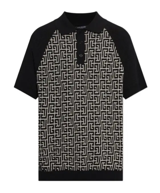 Balmain Short-sleeved Polo Shirt