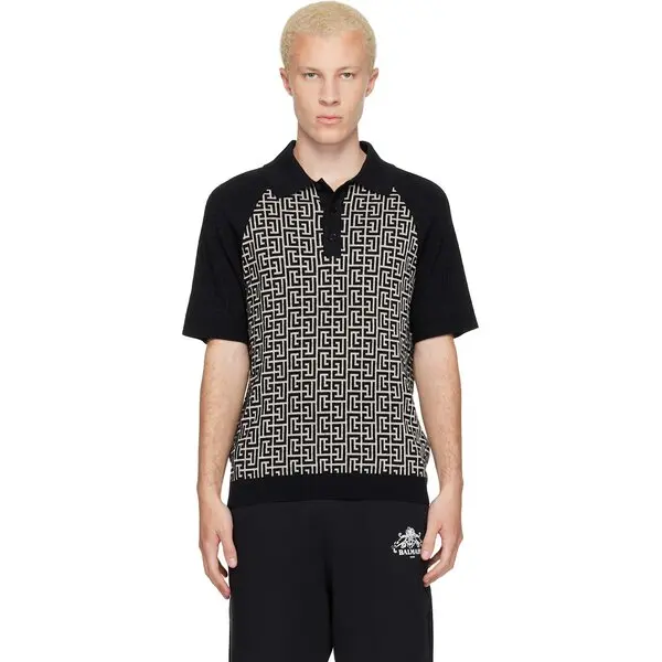 Balmain Short-sleeved Polo Shirt