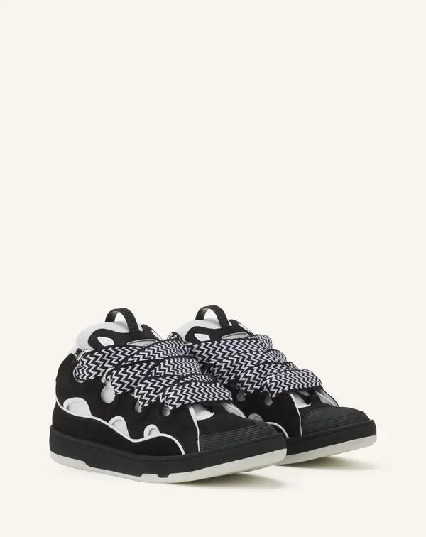 LANVIN Curb Chunky Low-top Sneakers - Black