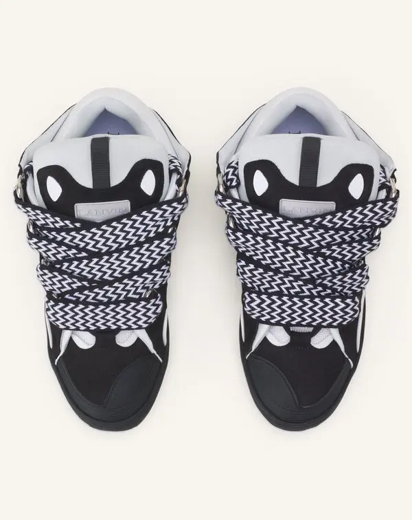 LANVIN Curb Chunky Low-top Sneakers - Black