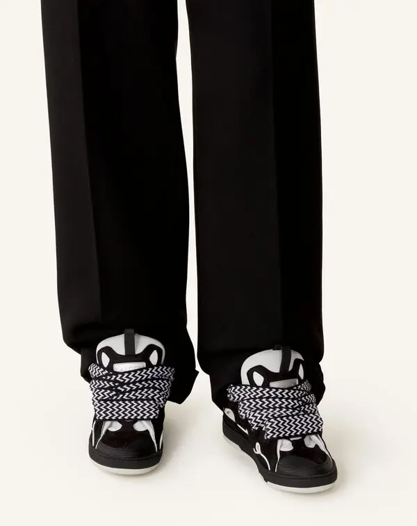 LANVIN Curb Chunky Low-top Sneakers - Black