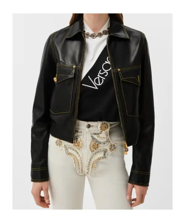 Versace Nappa Blouson
