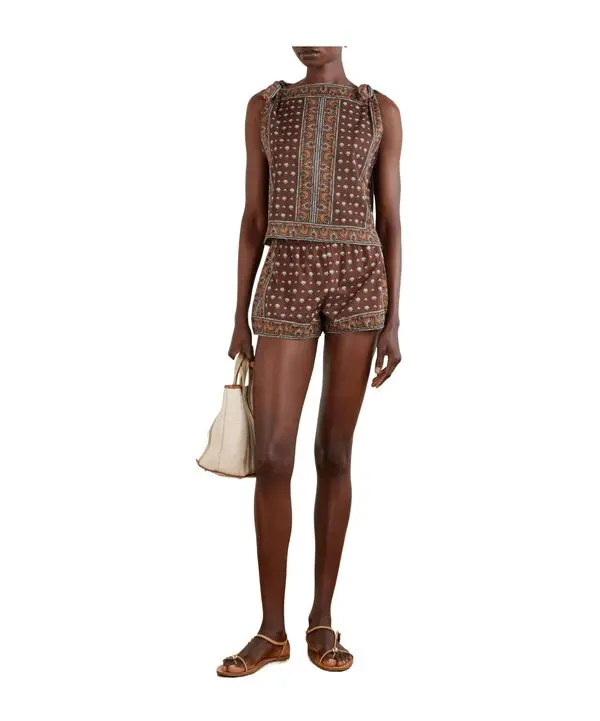 DÔEN Printed Organic Cotton Top - No