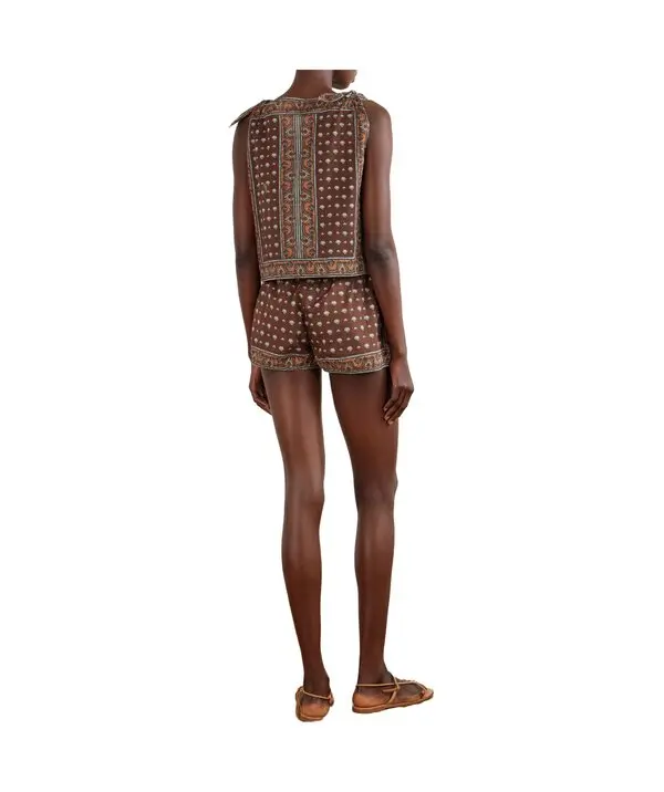 DÔEN Printed Organic Cotton Top - No