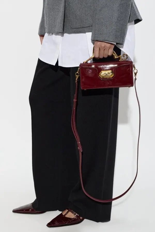 LANVIN Pencil Cat Nano Shoulder Bag
