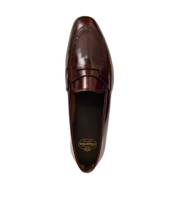 Church's Onyx Leather Loafers