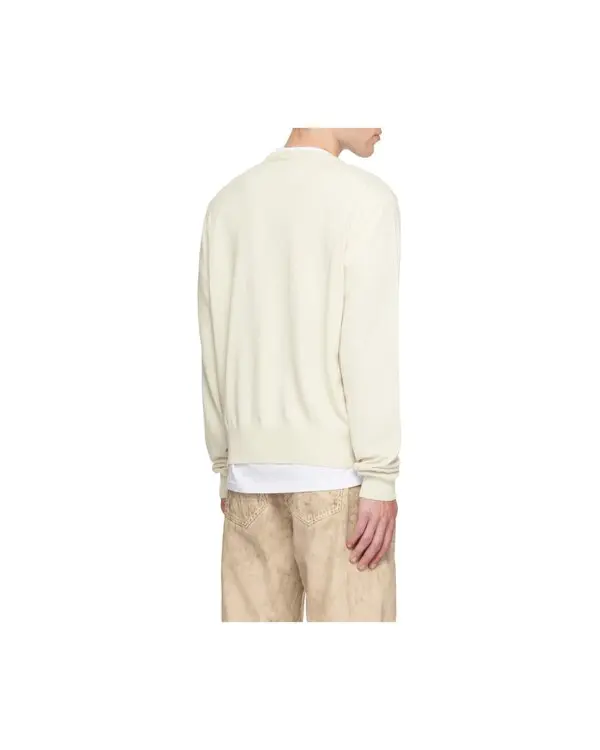 VIVIENNE WESTWOOD Orb Embroidered Crewneck Jumper - White