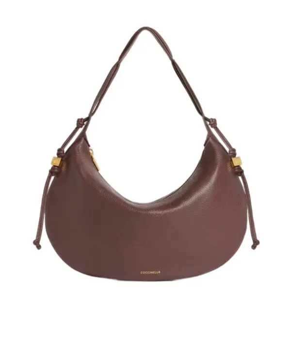 COCCINELLE Medium Leather Shoulder Bag - Berries