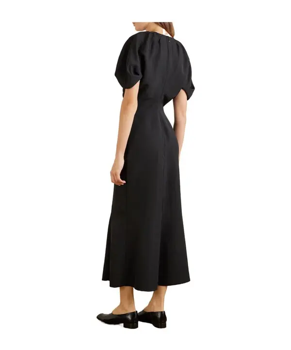 Khaite Woven Midi Dress