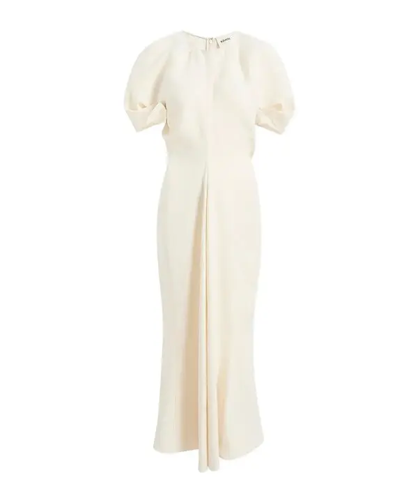 Khaite Silk-blend Midi Dress - No
