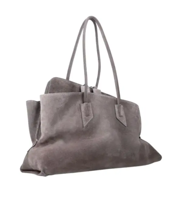 Attico Double-zipper Shoulder Bag