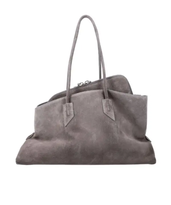 Attico Double-zipper Shoulder Bag