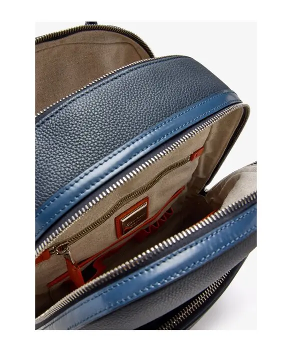 Santoni Leather Backpack