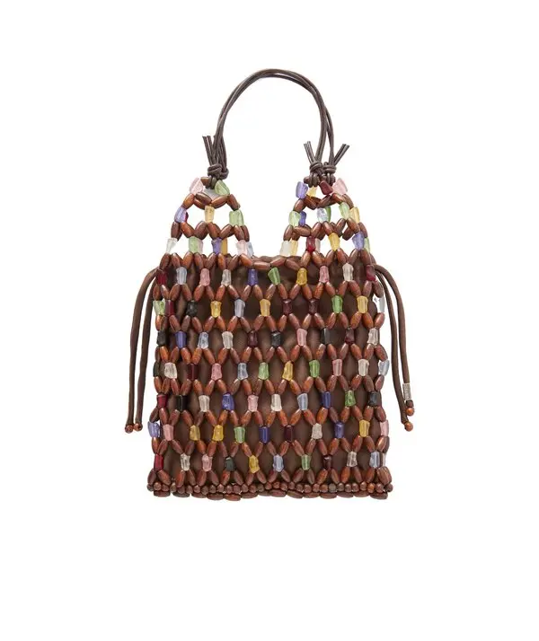 Staud Kelly Beaded Tote