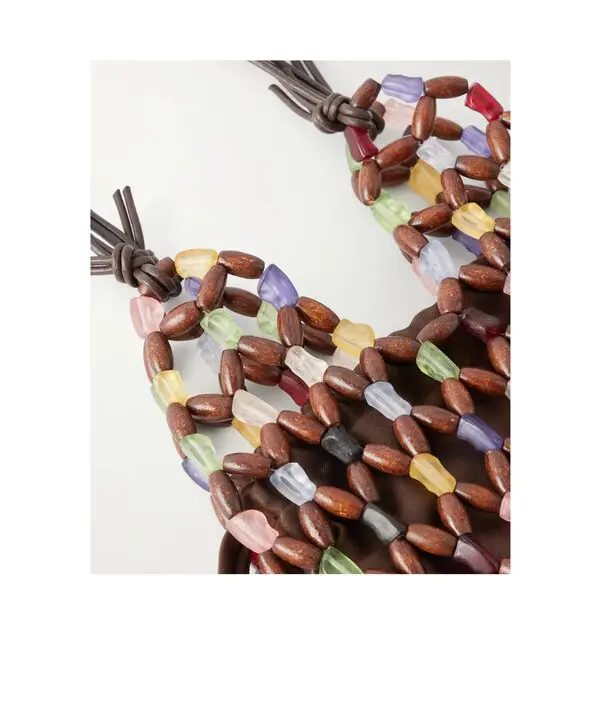 Staud Kelly Beaded Tote