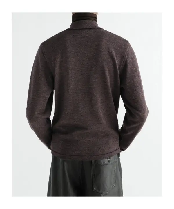 LEMAIRE Long-sleeved Polo Knitted Top