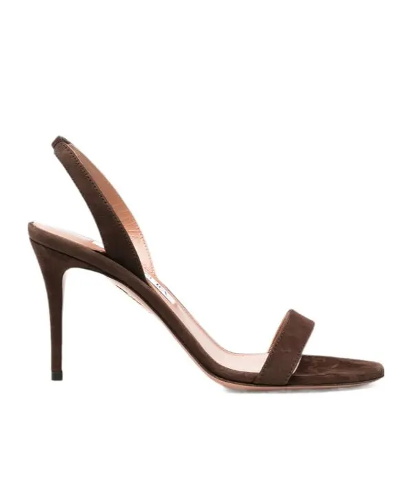 AQUAZZURA Round-toe High-heeled Sandals