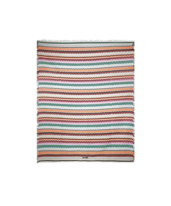 Missoni Zigzag Fringed Beach Towel - Multicolor